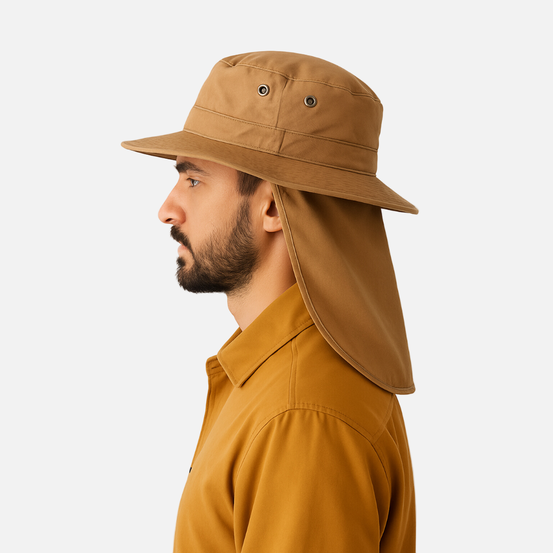 Hot Weather Hat With Neck Flap(High Quality) | Dominance – Dominance PK